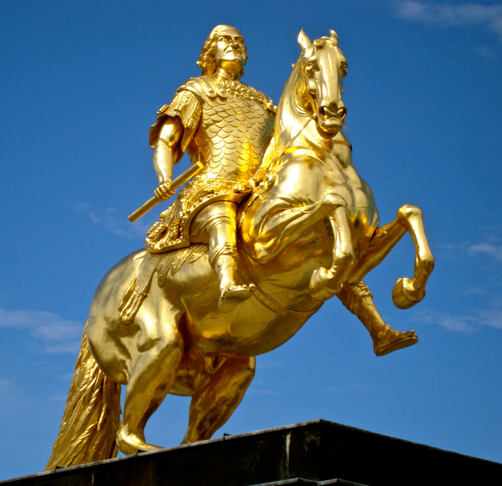 Der Goldene Reiter – Denkmal für August den Starken - Buskompass